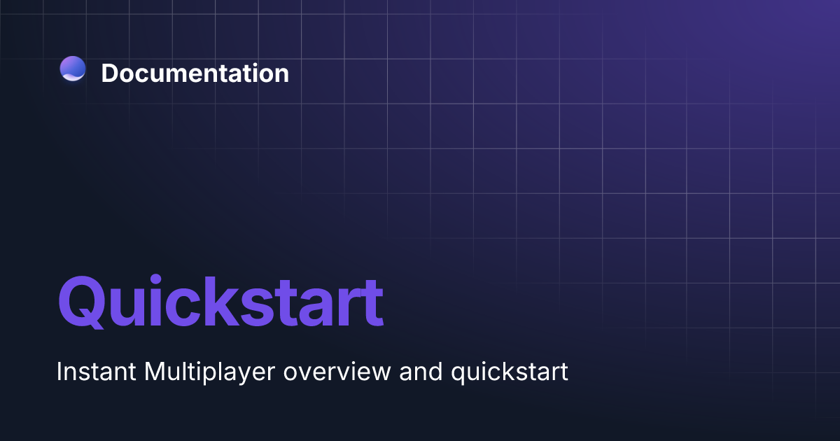 Quickstart | Documentation